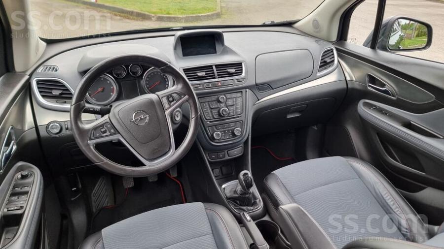 Melns Opel Mokka 2014 Rīga, ar dzinēja tilpumu 1.70 L un nobraukumu 193 tūkst. km par 6300 €, foto 6 vietnē AUTOMOTO.COM.LV