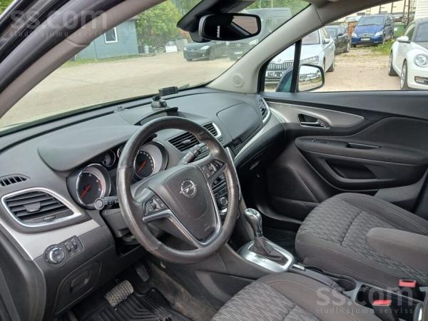 Black Opel Mokka 2014 in Riga, with an engine capacity of 1.70 L and mileage of 0 thousand km for 6150 €, photo 10 on AUTOMOTO.COM.LV