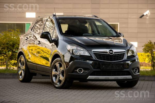 Black Opel Mokka 2014 in Jelgava, with an engine capacity of 1.70 L and mileage of 201 thousand km for 6500 €, photo 1 on AUTOMOTO.COM.LV