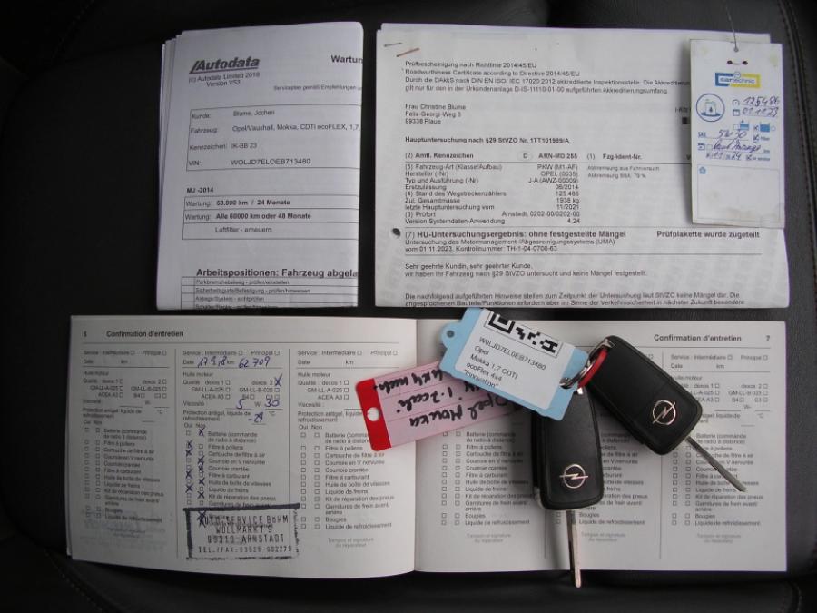 Black Opel Mokka 2014 in Riga, with an engine capacity of 1.70 L and mileage of 143 thousand km for 8950 €, photo 3 on AUTOMOTO.COM.LV