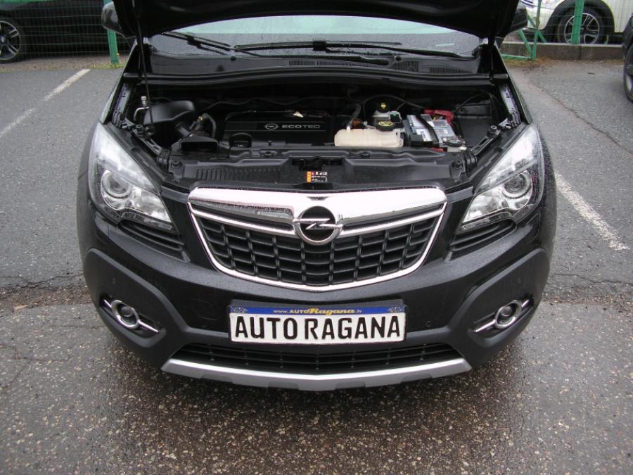 Black Opel Mokka 2014 in Riga, with an engine capacity of 1.70 L and mileage of 143 thousand km for 8950 €, photo 5 on AUTOMOTO.COM.LV