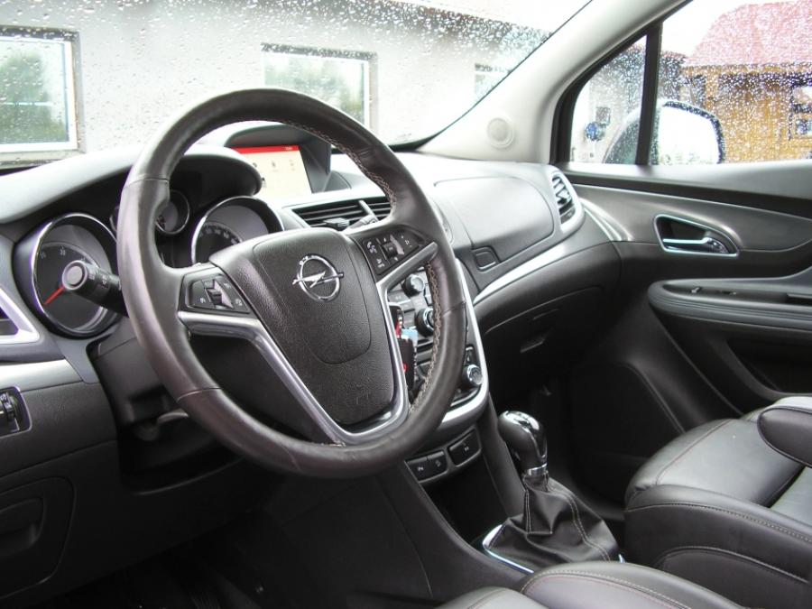 Black Opel Mokka 2014 in Riga, with an engine capacity of 1.70 L and mileage of 143 thousand km for 8950 €, photo 22 on AUTOMOTO.COM.LV
