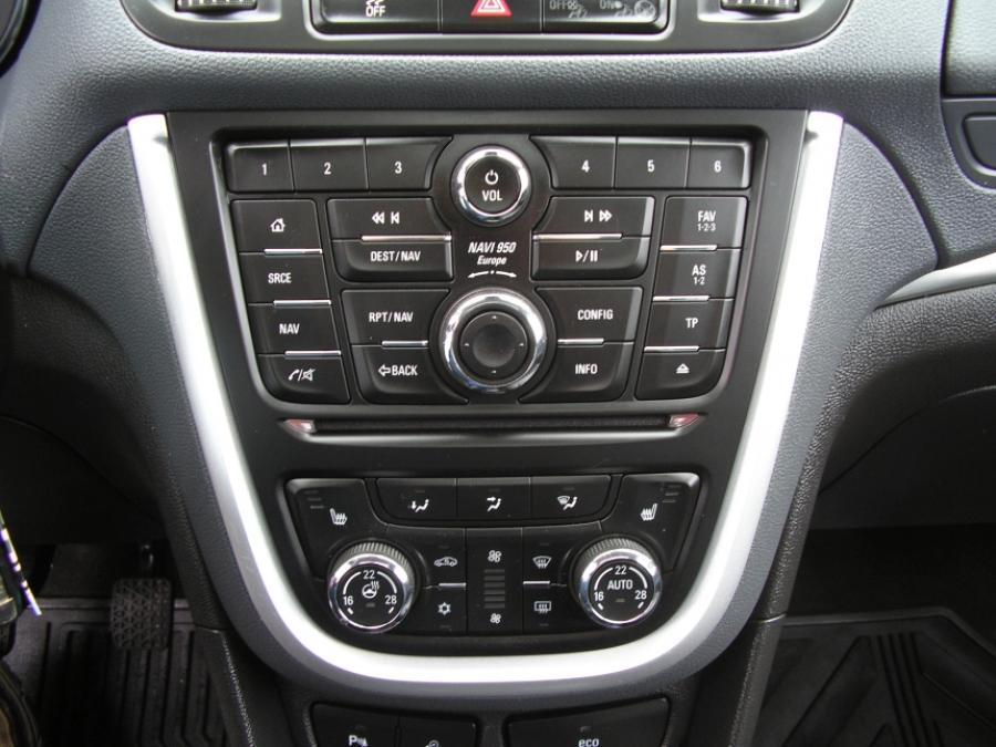 Black Opel Mokka 2014 in Riga, with an engine capacity of 1.70 L and mileage of 143 thousand km for 8950 €, photo 23 on AUTOMOTO.COM.LV