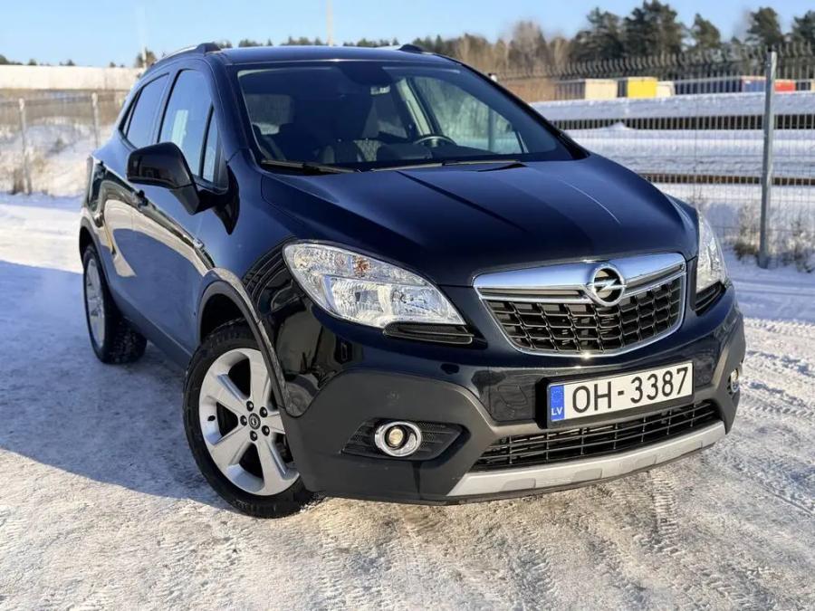 Черный Опель Mokka 2014 в Рига, объемом двигателя 1.70 л и пробегом 102 тыс. км за 7995 €, фото 1 на AUTOMOTO.COM.LV