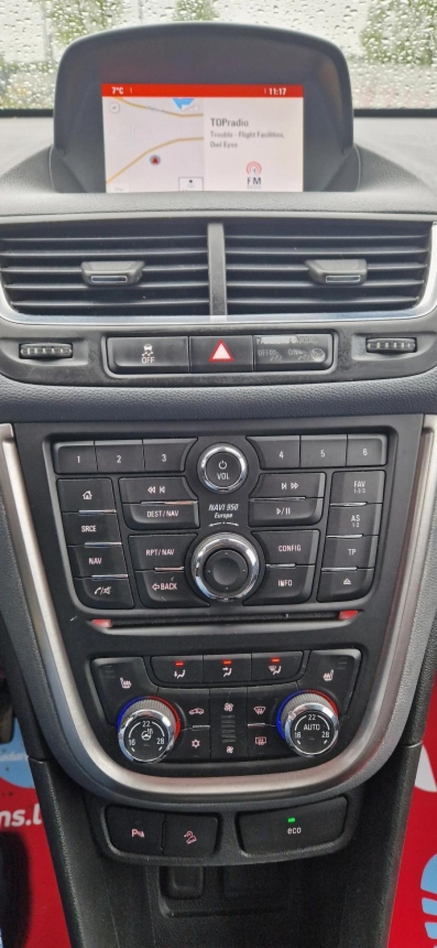 Black Opel Mokka 2014 in Riga, with an engine capacity of 1.70 L and mileage of 209 thousand km for 7950 €, photo 24 on AUTOMOTO.COM.LV