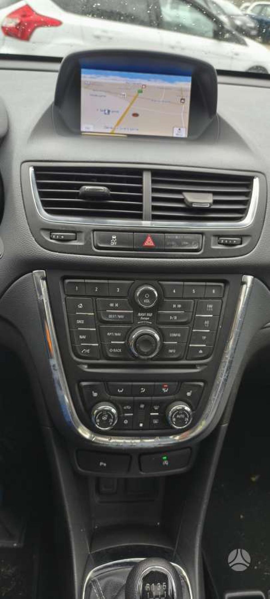 Black Opel Mokka 2014 in Taurage, with an engine capacity of 1.69 L and mileage of 230 thousand km for 5500 €, photo 15 on AUTOMOTO.COM.LV