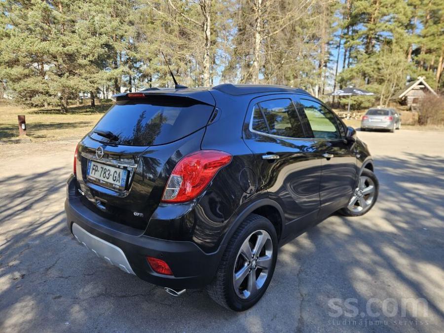 Melns Opel Mokka 2014 Rīga, ar dzinēja tilpumu 1.70 L un nobraukumu 234 tūkst. km par 7650 €, foto 6 vietnē AUTOMOTO.COM.LV