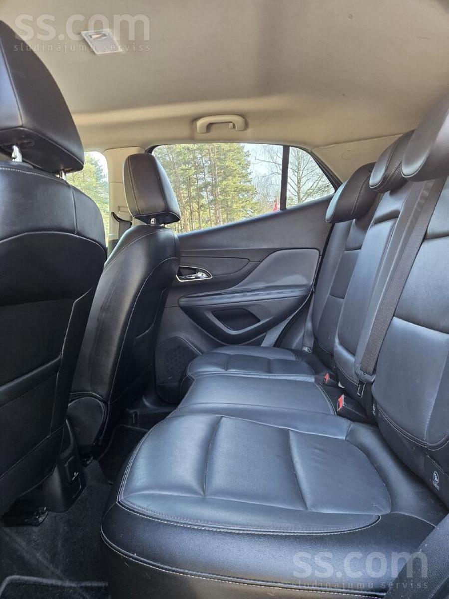 Melns Opel Mokka 2014 Rīga, ar dzinēja tilpumu 1.70 L un nobraukumu 234 tūkst. km par 7650 €, foto 24 vietnē AUTOMOTO.COM.LV