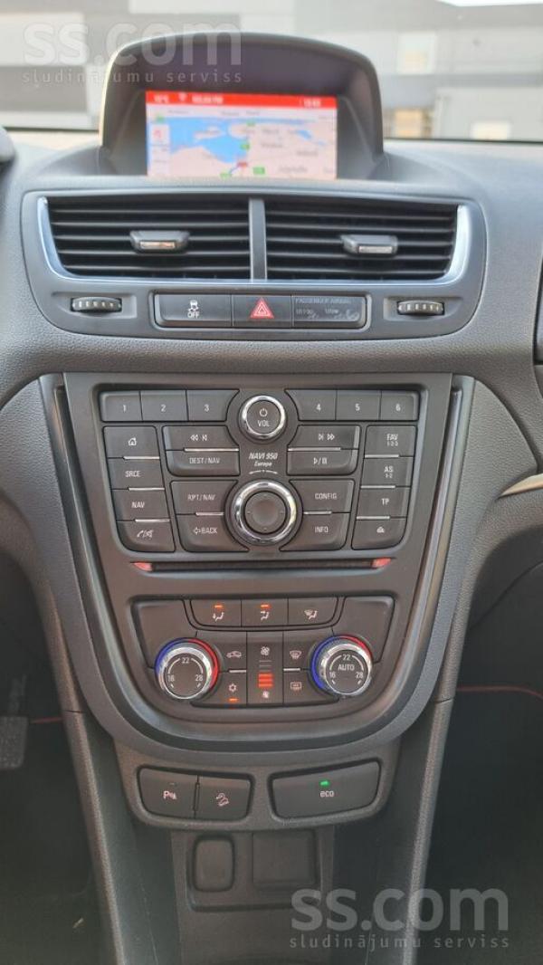 Melns Opel Mokka 2014 Rīga, ar dzinēja tilpumu 1.70 L un nobraukumu 193 tūkst. km par 5750 €, foto 8 vietnē AUTOMOTO.COM.LV