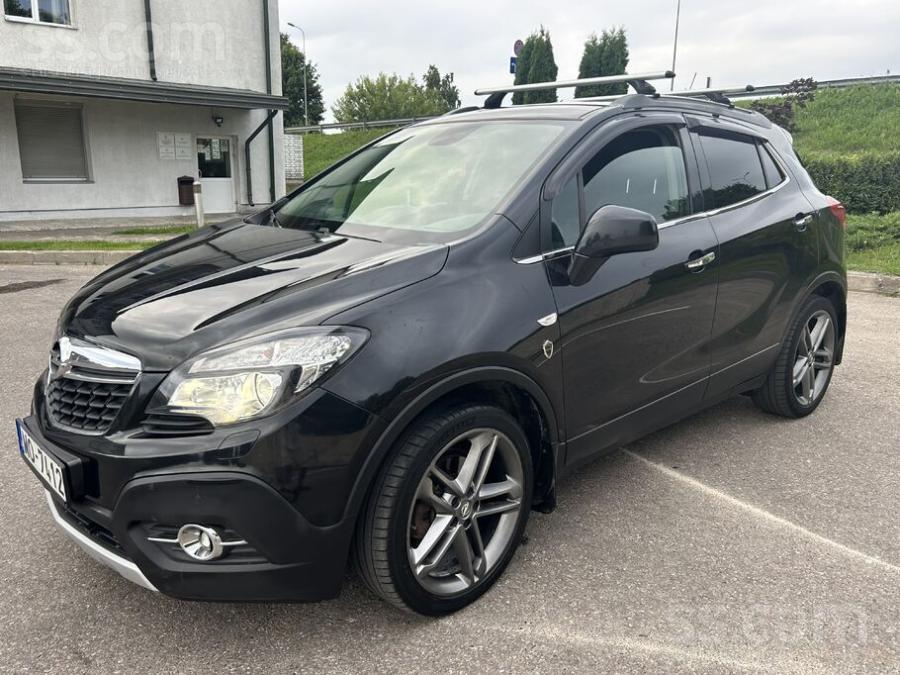 Black Opel Mokka 2014 in Daugavpils, with an engine capacity of 1.70 L and mileage of 249 thousand km for 5950 €, photo 5 on AUTOMOTO.COM.LV