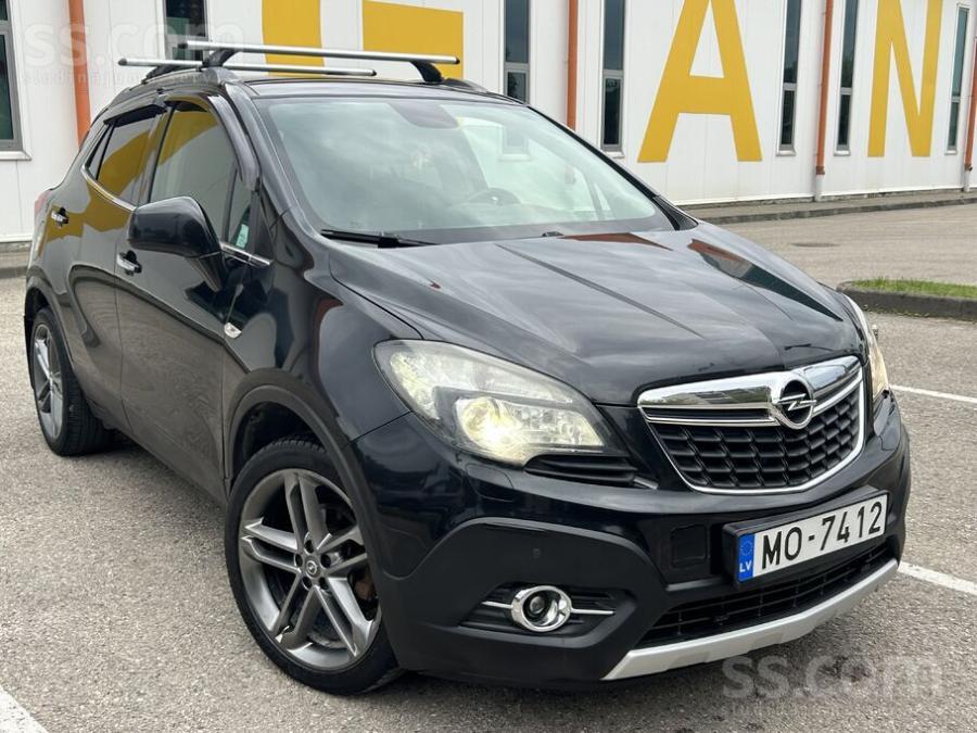 Black Opel Mokka 2014 in Daugavpils, with an engine capacity of 1.70 L and mileage of 249 thousand km for 5950 €, photo 7 on AUTOMOTO.COM.LV