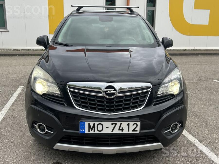 Black Opel Mokka 2014 in Daugavpils, with an engine capacity of 1.70 L and mileage of 249 thousand km for 5950 €, photo 9 on AUTOMOTO.COM.LV