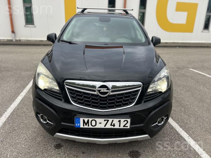 Black Opel Mokka 2014 in Daugavpils, with an engine capacity of 1.70 L and mileage of 249 thousand km for 5950 €, photo 15 on AUTOMOTO.COM.LV