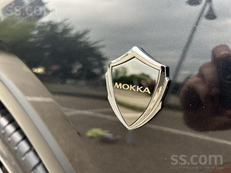 Black Opel Mokka 2014 in Daugavpils, with an engine capacity of 1.70 L and mileage of 249 thousand km for 5950 €, photo 30 on AUTOMOTO.COM.LV