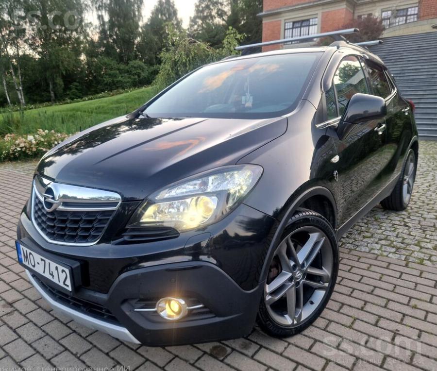 Melns Opel Mokka 2014 Daugavpils, ar dzinēja tilpumu 1.70 L un nobraukumu 258 tūkst. km par 5200 €, foto 1 vietnē AUTOMOTO.COM.LV
