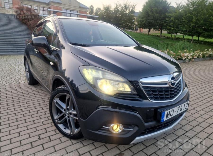 Melns Opel Mokka 2014 Daugavpils, ar dzinēja tilpumu 1.70 L un nobraukumu 258 tūkst. km par 5200 €, foto 4 vietnē AUTOMOTO.COM.LV