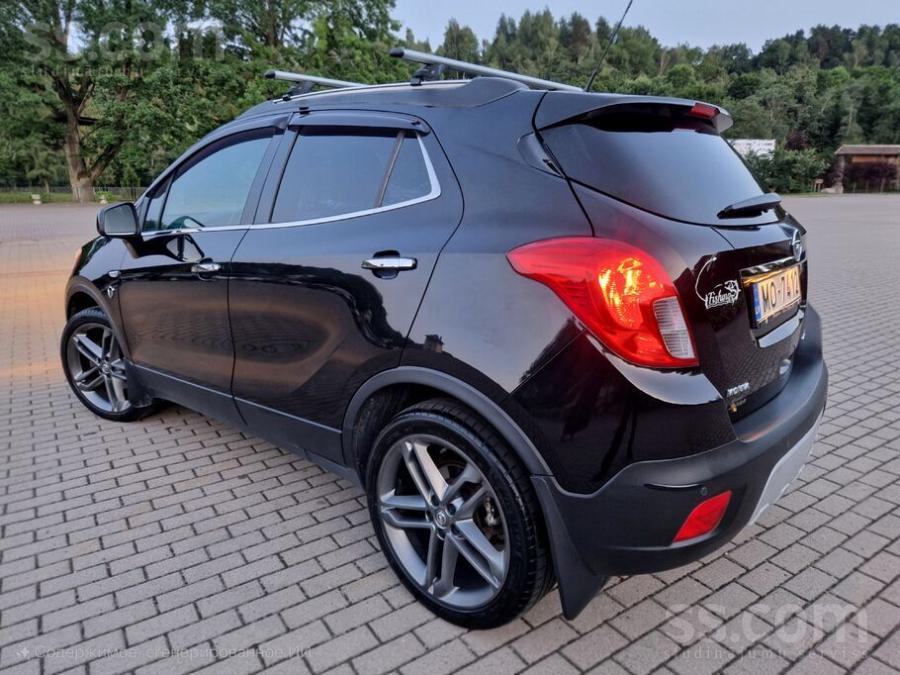Melns Opel Mokka 2014 Daugavpils, ar dzinēja tilpumu 1.70 L un nobraukumu 258 tūkst. km par 5200 €, foto 17 vietnē AUTOMOTO.COM.LV