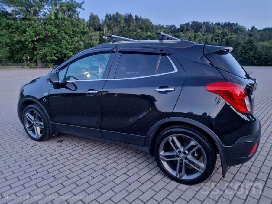 Melns Opel Mokka 2014 Daugavpils, ar dzinēja tilpumu 1.70 L un nobraukumu 258 tūkst. km par 5200 €, foto 23 vietnē AUTOMOTO.COM.LV