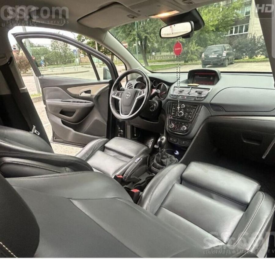 Melns Opel Mokka 2014 Daugavpils, ar dzinēja tilpumu 1.70 L un nobraukumu 258 tūkst. km par 5200 €, foto 24 vietnē AUTOMOTO.COM.LV