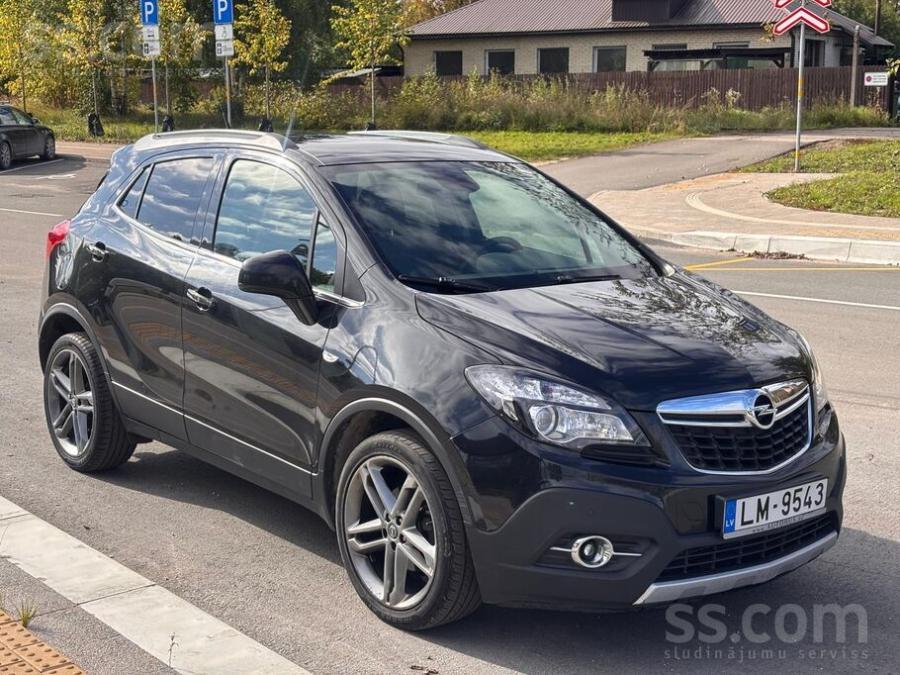 Melns Opel Mokka 2014 Rīga, ar dzinēja tilpumu 1.70 L un nobraukumu 153 tūkst. km par 6900 €, foto 1 vietnē AUTOMOTO.COM.LV