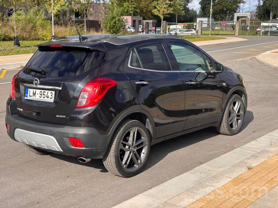 Melns Opel Mokka 2014 Rīga, ar dzinēja tilpumu 1.70 L un nobraukumu 153 tūkst. km par 6900 €, foto 5 vietnē AUTOMOTO.COM.LV