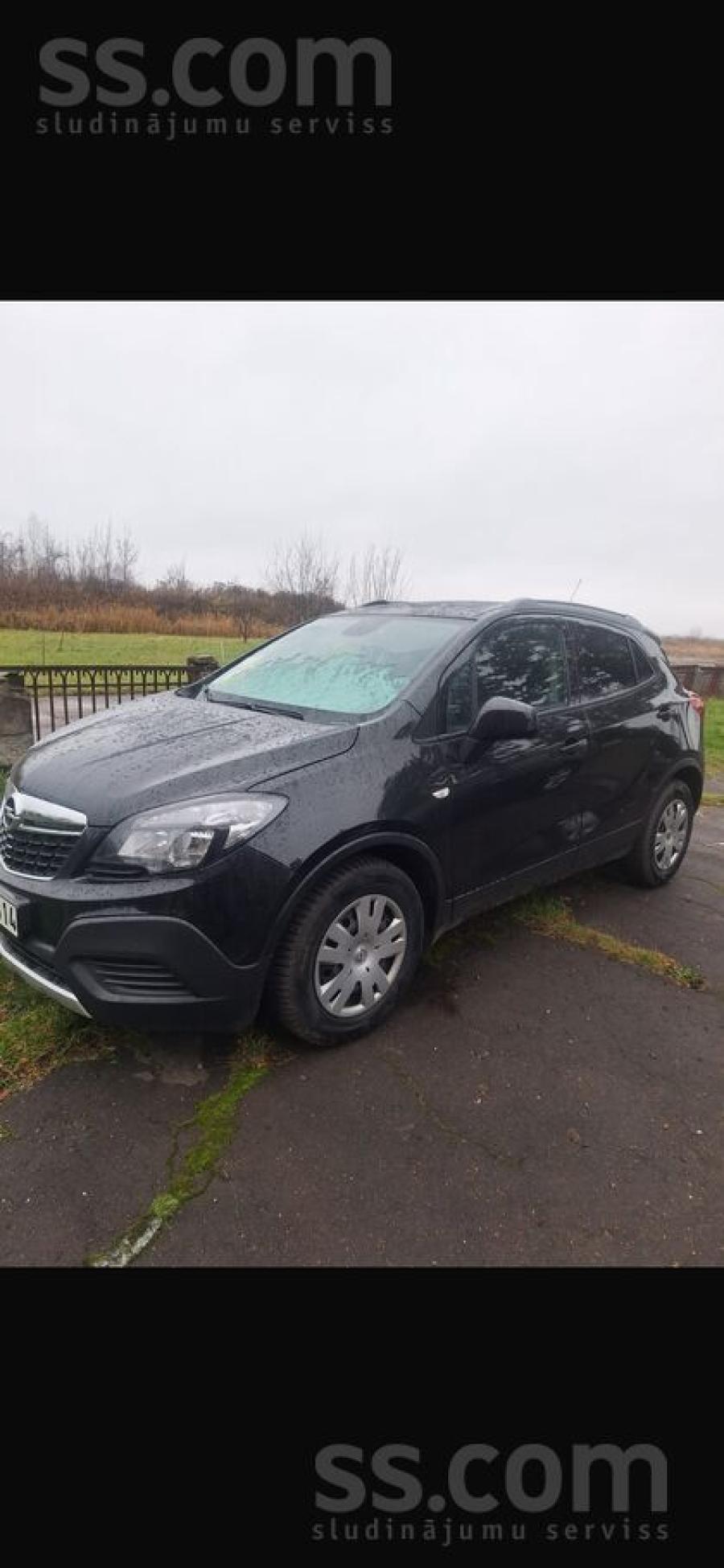 Melns Opel Mokka 2015 Rīga, ar dzinēja tilpumu 1.60 L un nobraukumu 100 tūkst. km par 6500 €, foto 2 vietnē AUTOMOTO.COM.LV