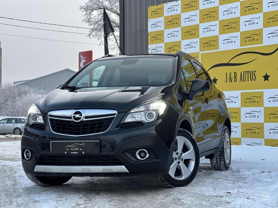 Black Opel Mokka 2015 in Siauliai, with an engine capacity of 1.60 L and mileage of 176 thousand km for 6800 €, photo 1 on AUTOMOTO.COM.LV