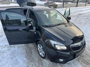 Black Opel Mokka 2015 in Siauliai, with an engine capacity of 1.60 L and mileage of 176 thousand km for 6800 €, photo 13 on AUTOMOTO.COM.LV