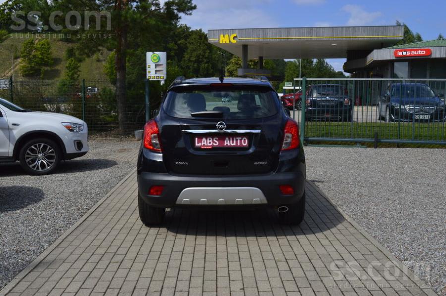 Melns Opel Mokka 2015 Tukums, ar dzinēja tilpumu 1.60 L un nobraukumu 187 tūkst. km par 7795 €, foto 6 vietnē AUTOMOTO.COM.LV