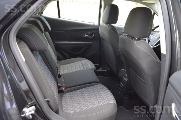 Melns Opel Mokka 2015 Tukums, ar dzinēja tilpumu 1.60 L un nobraukumu 187 tūkst. km par 7795 €, foto 10 vietnē AUTOMOTO.COM.LV