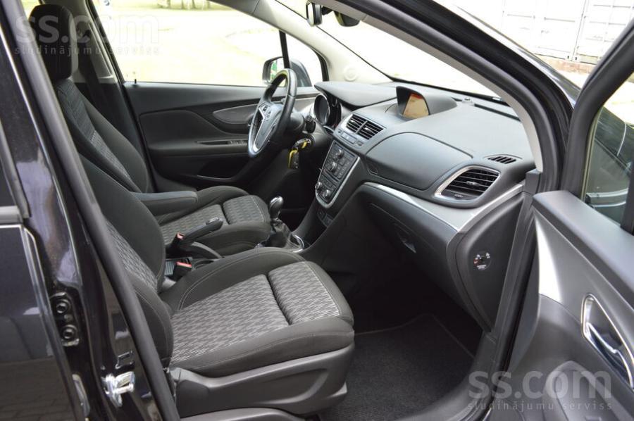 Melns Opel Mokka 2015 Tukums, ar dzinēja tilpumu 1.60 L un nobraukumu 187 tūkst. km par 7795 €, foto 12 vietnē AUTOMOTO.COM.LV