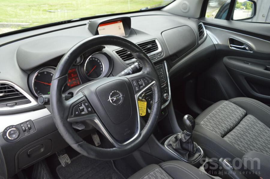 Melns Opel Mokka 2015 Tukums, ar dzinēja tilpumu 1.60 L un nobraukumu 187 tūkst. km par 7795 €, foto 14 vietnē AUTOMOTO.COM.LV