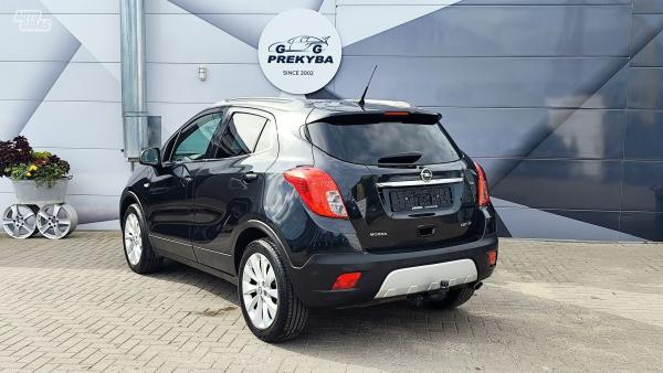 Black Opel Mokka 2015 in Ramuciai, with an engine capacity of 1.60 L and mileage of 158 thousand km for 7450 €, photo 7 on AUTOMOTO.COM.LV