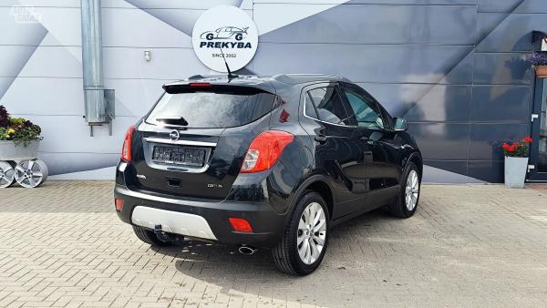Black Opel Mokka 2015 in Ramuciai, with an engine capacity of 1.60 L and mileage of 158 thousand km for 7450 €, photo 10 on AUTOMOTO.COM.LV