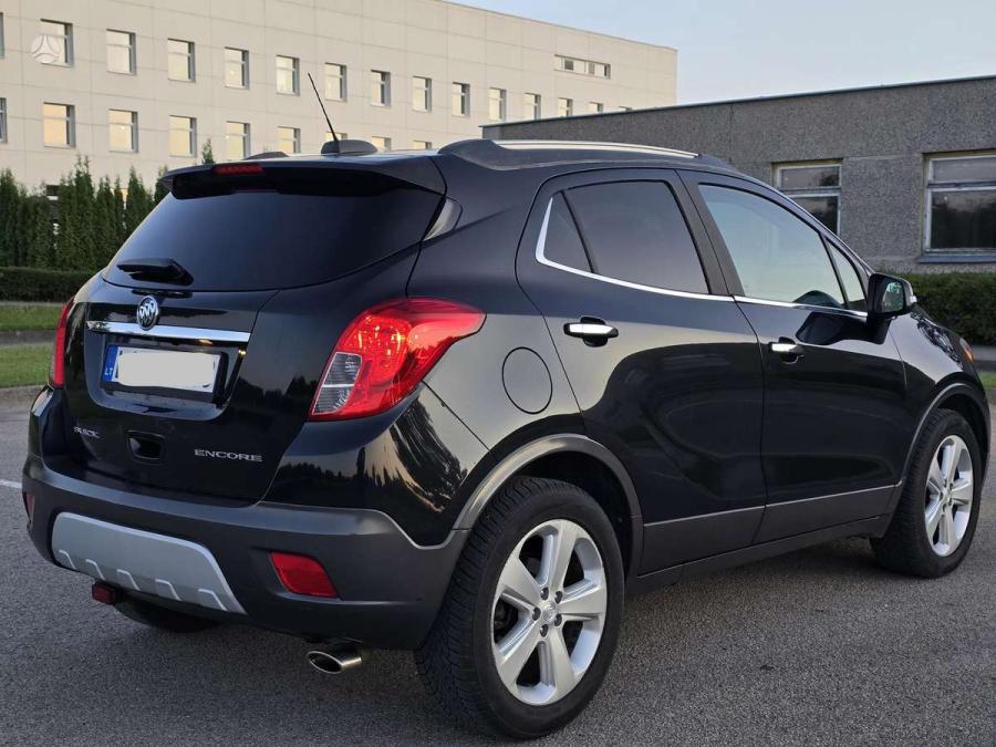 Black Opel Mokka 2015 in Siauliai, with an engine capacity of 1.36 L and mileage of 190 thousand km for 6650 €, photo 8 on AUTOMOTO.COM.LV