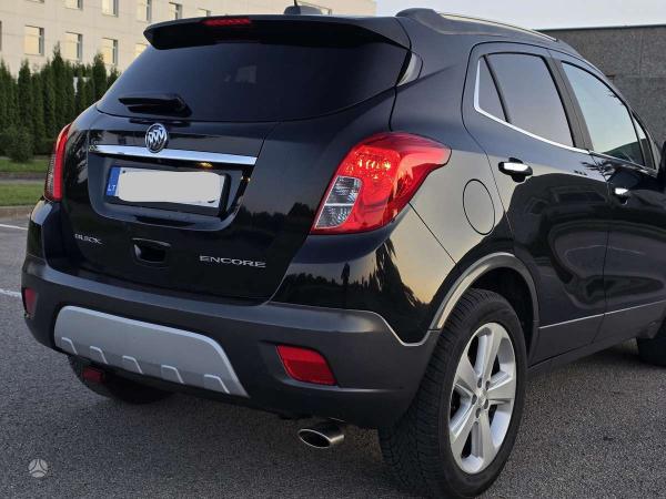 Black Opel Mokka 2015 in Siauliai, with an engine capacity of 1.36 L and mileage of 190 thousand km for 6650 €, photo 9 on AUTOMOTO.COM.LV