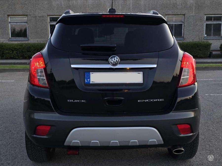 Black Opel Mokka 2015 in Siauliai, with an engine capacity of 1.36 L and mileage of 190 thousand km for 6650 €, photo 11 on AUTOMOTO.COM.LV