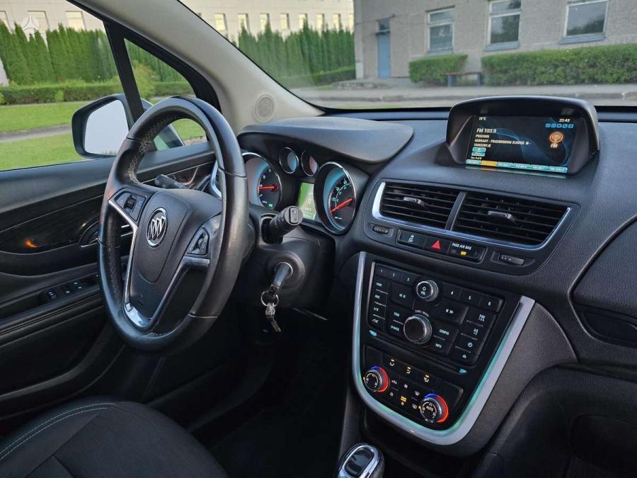 Black Opel Mokka 2015 in Siauliai, with an engine capacity of 1.36 L and mileage of 190 thousand km for 6650 €, photo 27 on AUTOMOTO.COM.LV