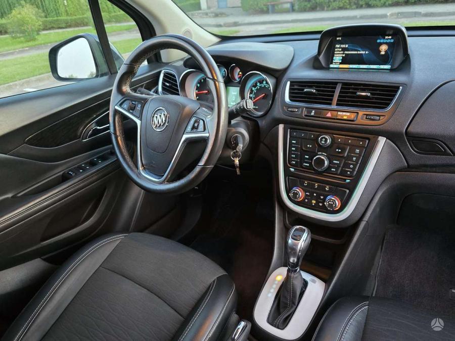 Black Opel Mokka 2015 in Siauliai, with an engine capacity of 1.36 L and mileage of 190 thousand km for 6650 €, photo 29 on AUTOMOTO.COM.LV