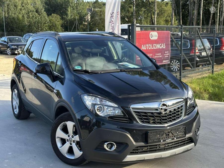 Black Opel Mokka 2015 in Alytus, with an engine capacity of 1.60 L and mileage of 167 thousand km for 7950 €, photo 3 on AUTOMOTO.COM.LV
