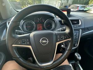 Black Opel Mokka 2015 in Alytus, with an engine capacity of 1.60 L and mileage of 167 thousand km for 7950 €, photo 13 on AUTOMOTO.COM.LV