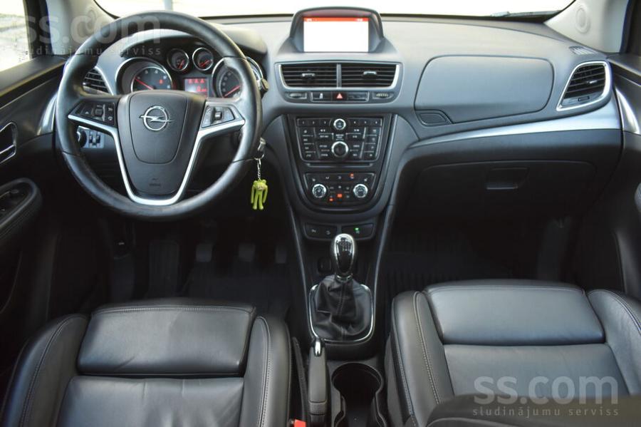Black Opel Mokka 2015 in Talsi, with an engine capacity of 1.60 L and mileage of 191 thousand km for 7000 €, photo 14 on AUTOMOTO.COM.LV