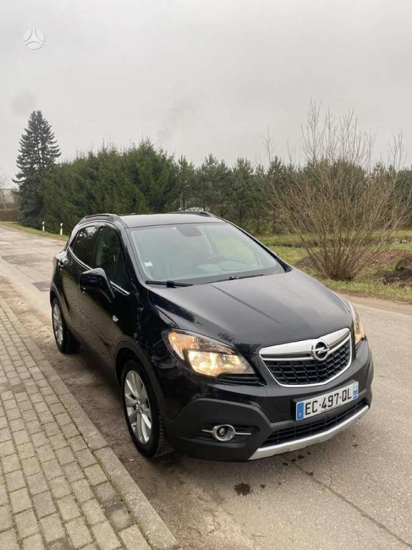 Melns Opel Mokka 2016 Tauragė, ar dzinēja tilpumu 1.60 L un nobraukumu 158 tūkst. km par 7999 €, foto 3 vietnē AUTOMOTO.COM.LV