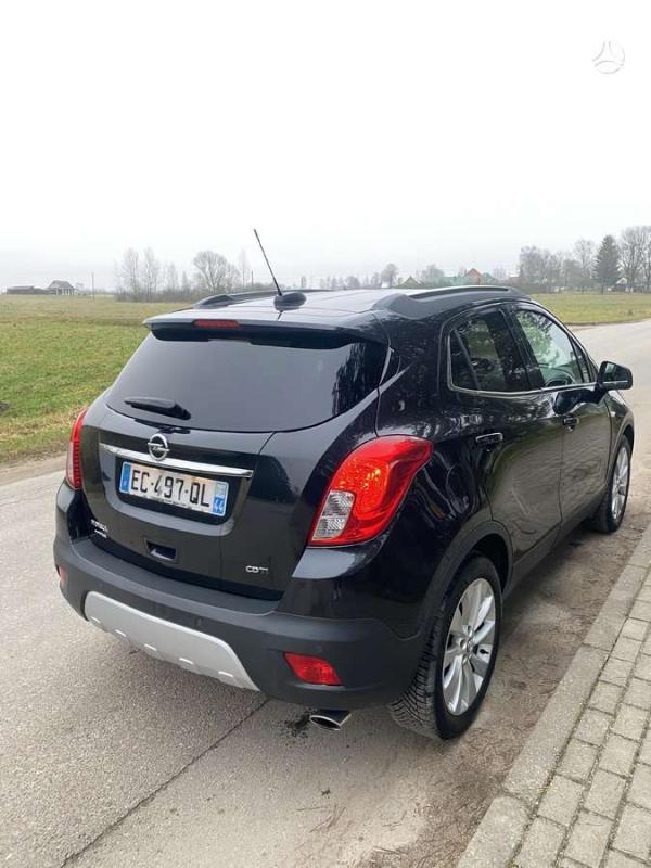 Melns Opel Mokka 2016 Tauragė, ar dzinēja tilpumu 1.60 L un nobraukumu 158 tūkst. km par 7999 €, foto 4 vietnē AUTOMOTO.COM.LV