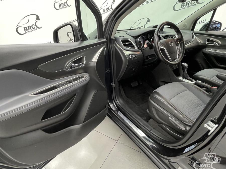 Melns Opel Mokka 2016 Avižieniai, ar dzinēja tilpumu 1.60 L un nobraukumu 223 tūkst. km par 8900 €, foto 18 vietnē AUTOMOTO.COM.LV