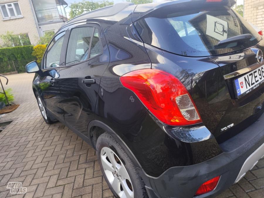 Black Opel Mokka 2016 in Telschi, with an engine capacity of 1.40 L and mileage of 248 thousand km for 6300 €, photo 8 on AUTOMOTO.COM.LV