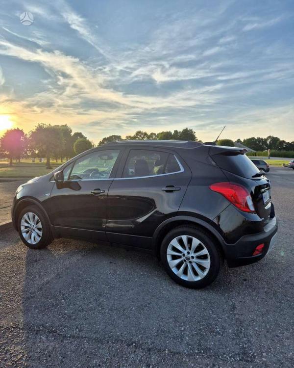 Black Opel Mokka 2016 in Kaunas, with an engine capacity of 1.60 L and mileage of 211 thousand km for 8000 €, photo 7 on AUTOMOTO.COM.LV