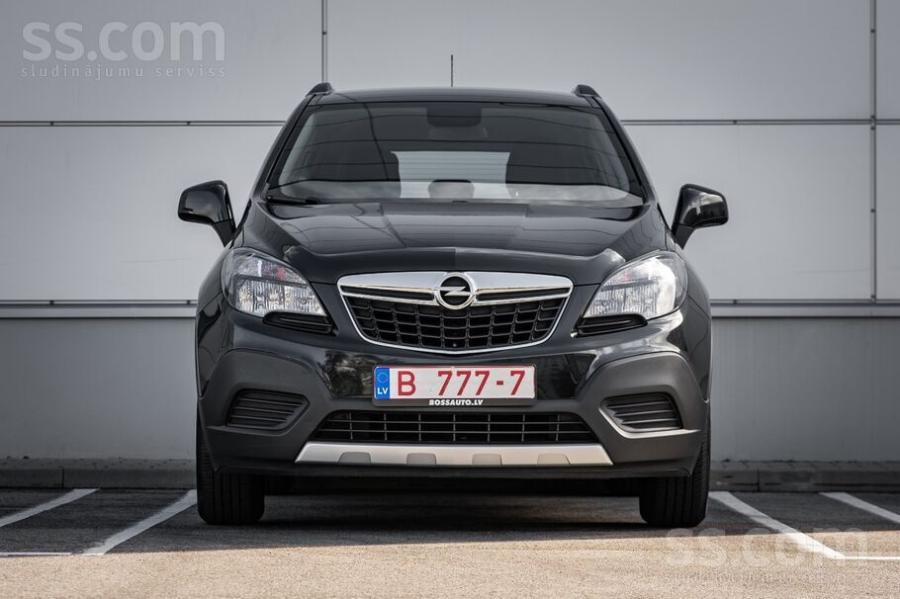 Черный Опель Mokka 2016 в Рига, объемом двигателя 1.60 л и пробегом 117 тыс. км за 9995 €, фото 3 на AUTOMOTO.COM.LV