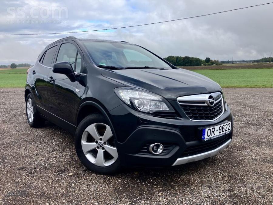 Черный Опель Mokka 2016 в Талси, объемом двигателя 1.60 л и пробегом 151 тыс. км за 8999 €, фото 1 на AUTOMOTO.COM.LV