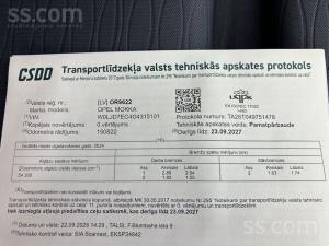 Черный Опель Mokka 2016 в Талси, объемом двигателя 1.60 л и пробегом 151 тыс. км за 8999 €, фото 21 на AUTOMOTO.COM.LV